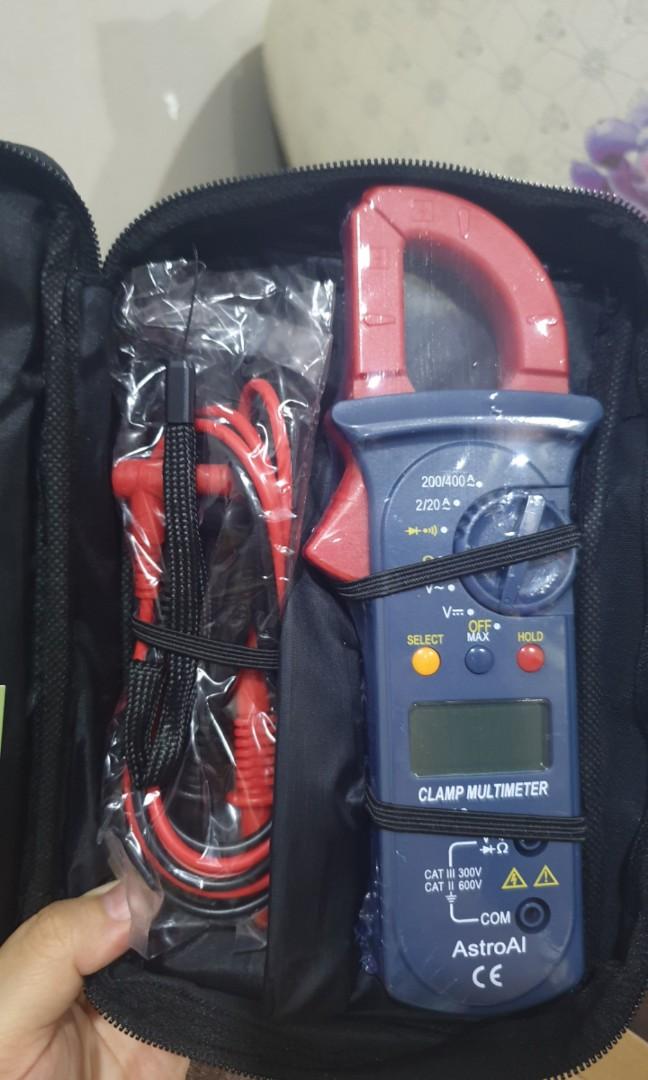 Digital clamp meter(AstroAi 202D) #MRTWoodlands, Everything Else on ...