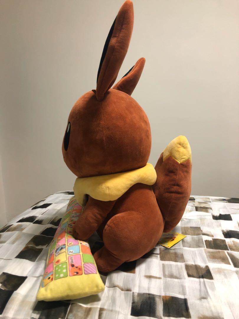 Eevee Keyboard Plush Limited Edition frm Pokemon Center Japan, Hobbies ...