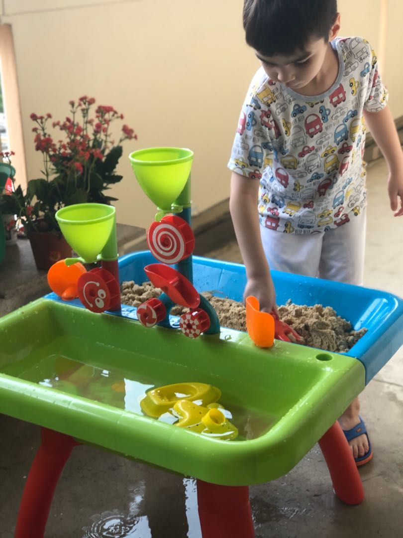 ELC sand and water table, Babies & Kids, Baby Nursery & Kids Furniture ...