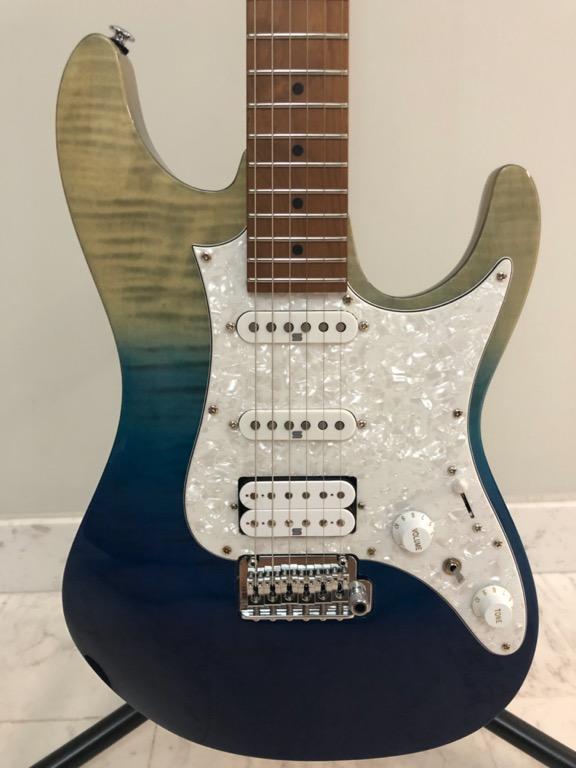 Ibanez Premium AZ224F-BIG Electric Guitar AZ, Hobbies & Toys, Music ...