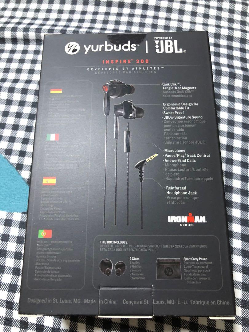 JBL Yurbuds Inspire 300, Audio, Earphones on Carousell