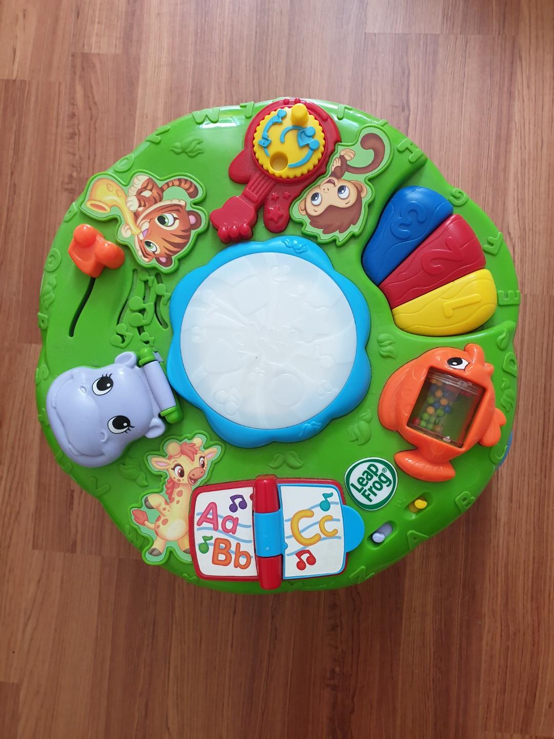 Leapfrog animal adventure learning table, Hobbies & Toys, Toys & Games ...