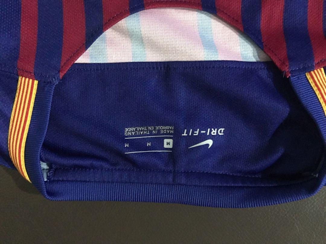 Lionel Messi Rakuten Barcelona Dry Fit Jersey, Sports, Sports Apparel ...