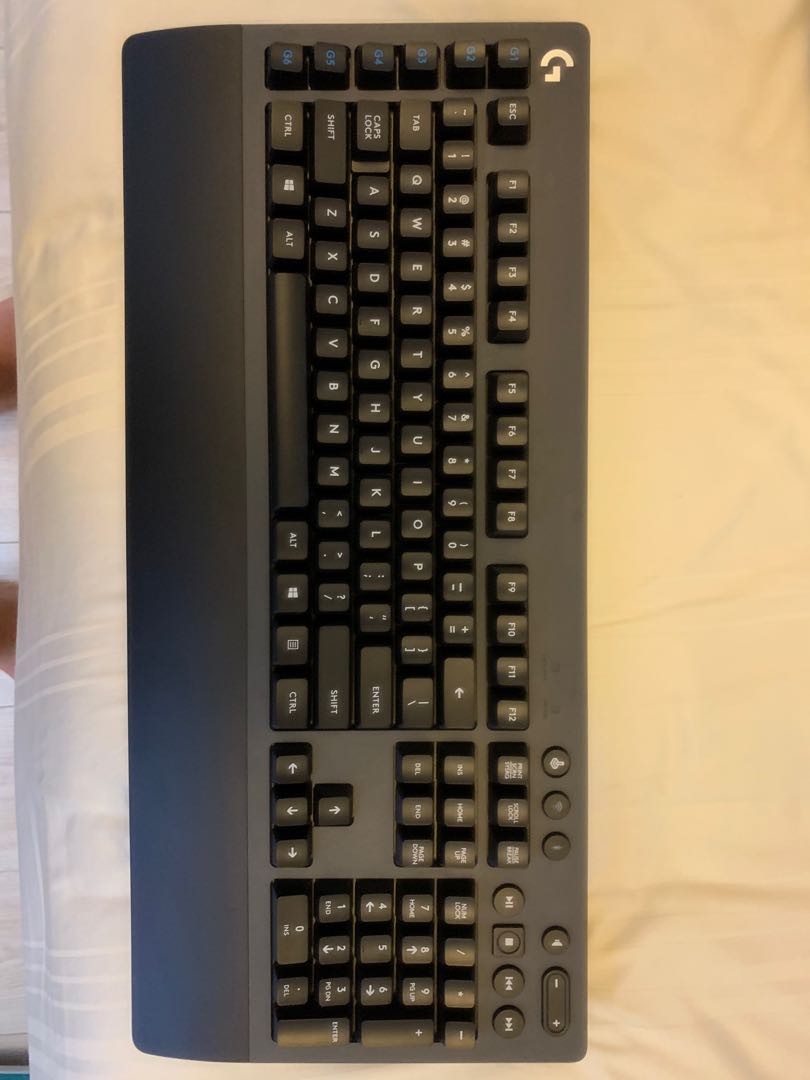 Logitech G613 wireless mechanical keyboard, Computers & Tech, Parts ...