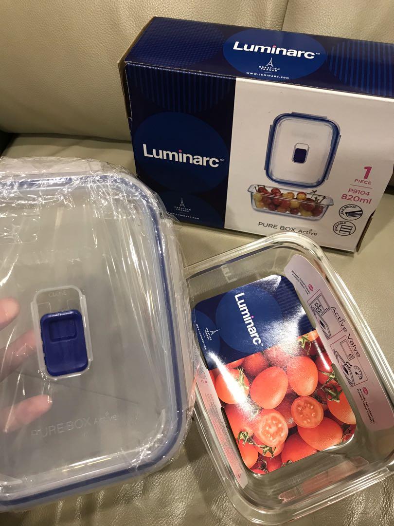 Luminarc Glass Box, Furniture & Home Living, Kitchenware & Tableware ...