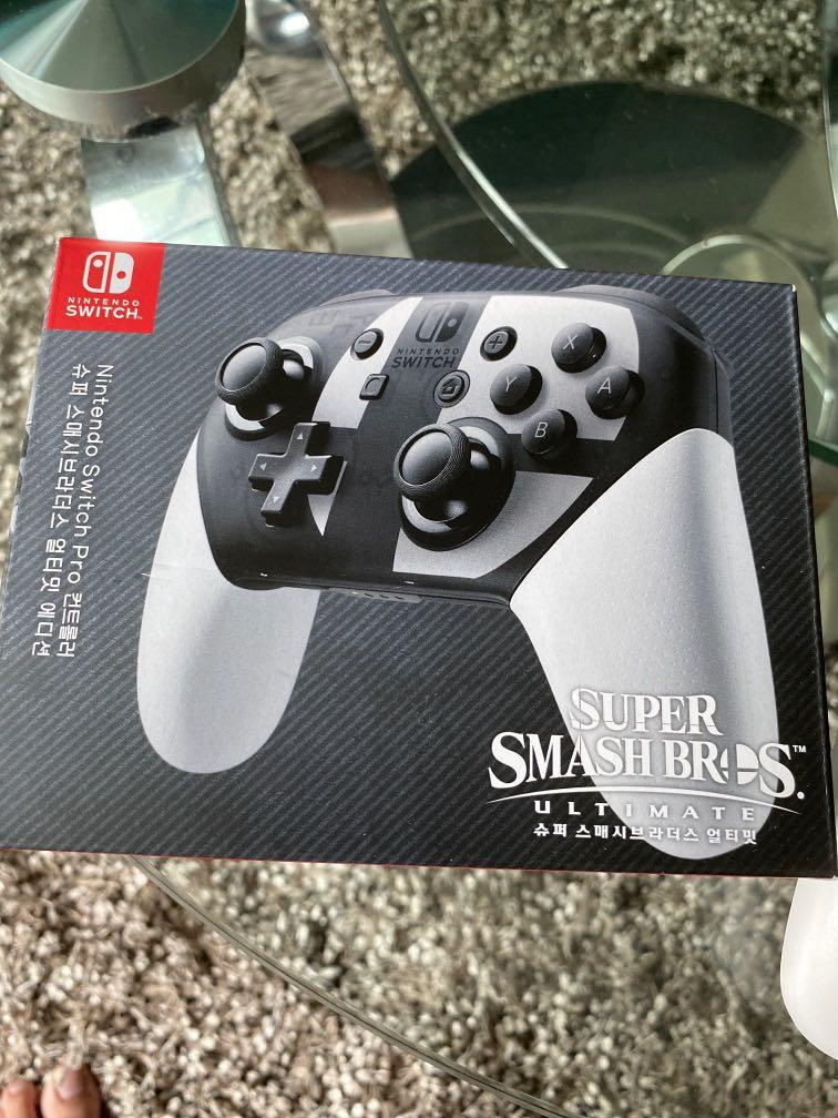 Nintendo Switch Pro Controller Super Smash Bros, Video Gaming, Video ...