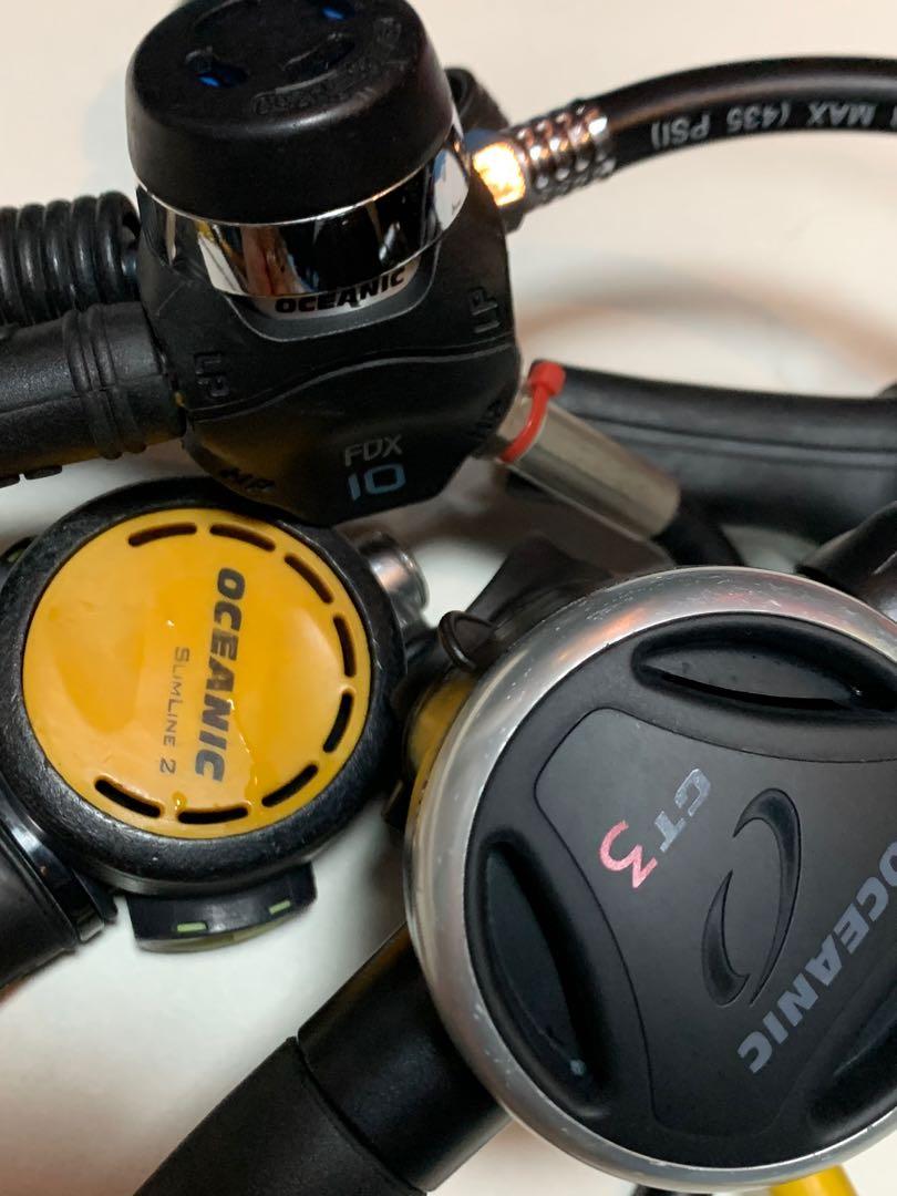 Oceanic FDX reg set, Sports Equipment, Bicycles & Parts, Parts ...