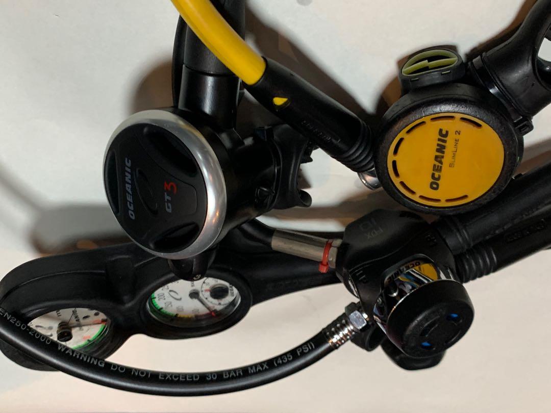 Oceanic FDX reg set, Sports Equipment, Bicycles & Parts, Parts ...