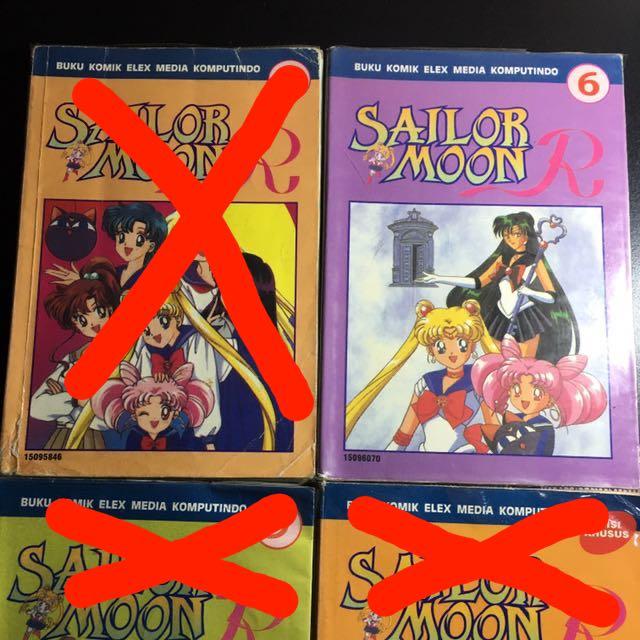 Sailor Moon Komik - naoko takeuchi, Buku & Alat Tulis, Komik dan Manga di Carousell