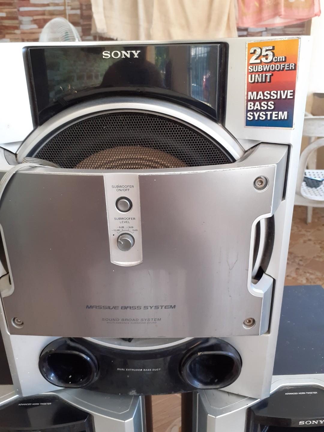 Sony speaker sound system, Audio, Soundbars, Speakers & Amplifiers on ...