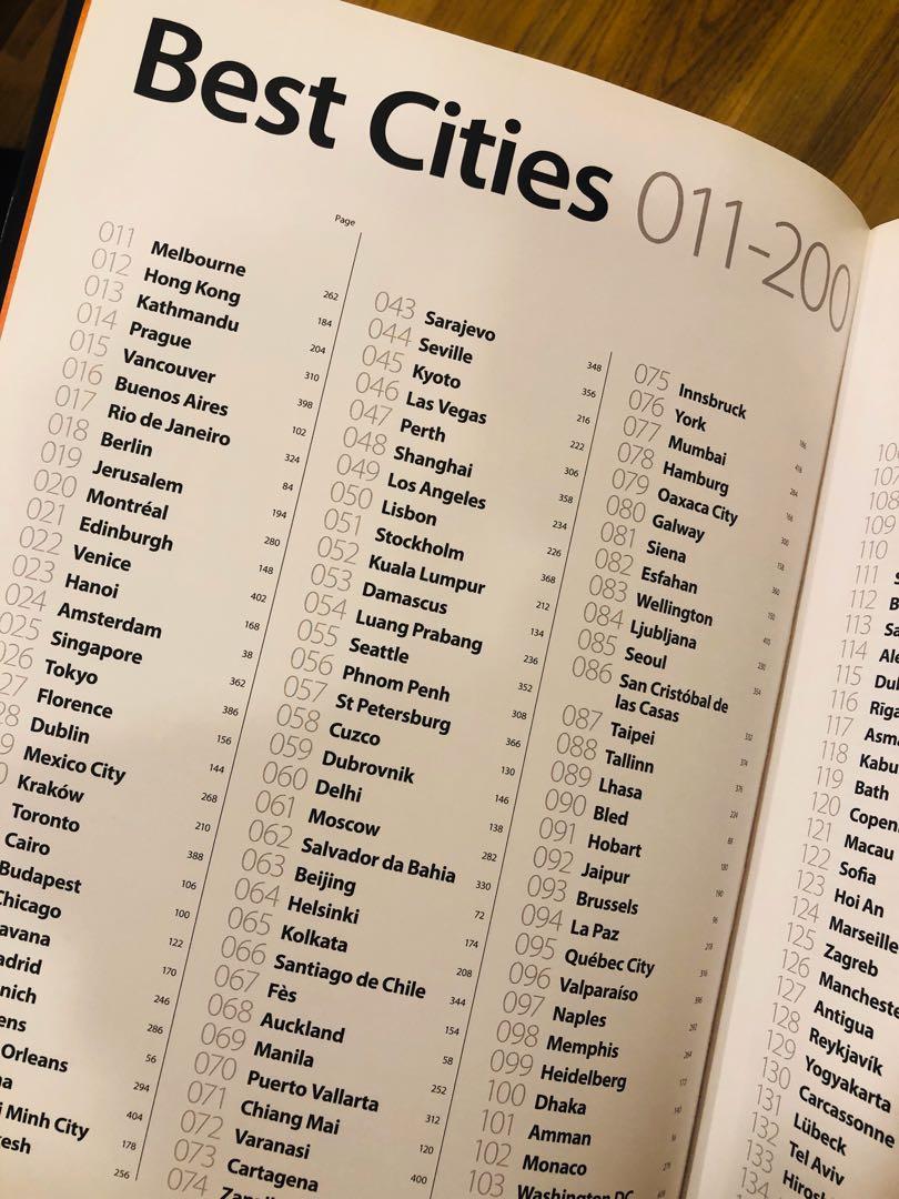 The Cities Book 世界兩百大城市簡介, 書籍、休閒與玩具, 書本及雜誌, 童書、著色互動書在旋轉拍賣