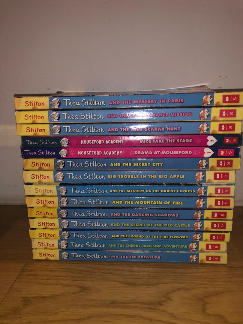 THEA STILTON BOOK SET, Hobbies & Toys, Books & Magazines, Children's ...
