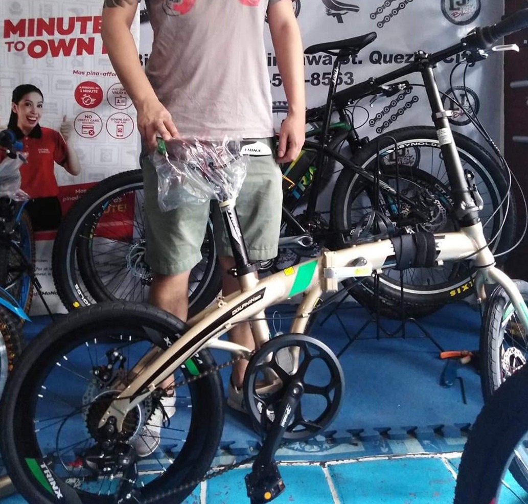 Trinx Dolphin 2.0 Folding Bike, Sports Equipment, Bicycles & Parts ...