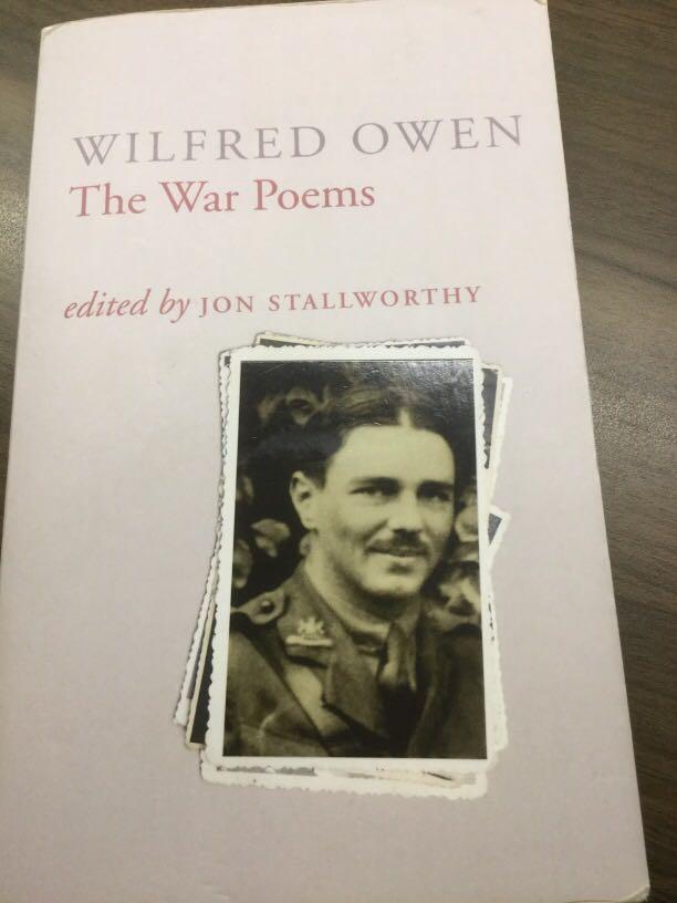 Wilfred Owen War Poems, Hobbies & Toys, Books & Magazines, Fiction & Non-Fiction on Carousell