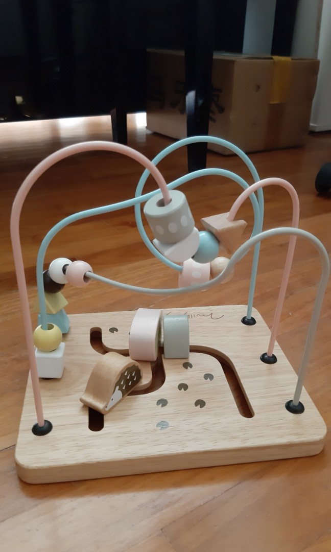 Wooden bead maze, Babies & Kids, Baby Nursery & Kids Furniture, Kids ...