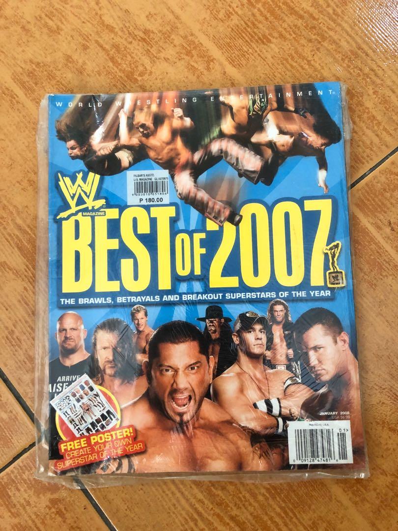WWE Magazine The Best of 2007, Hobbies & Toys, Books & Magazines ...