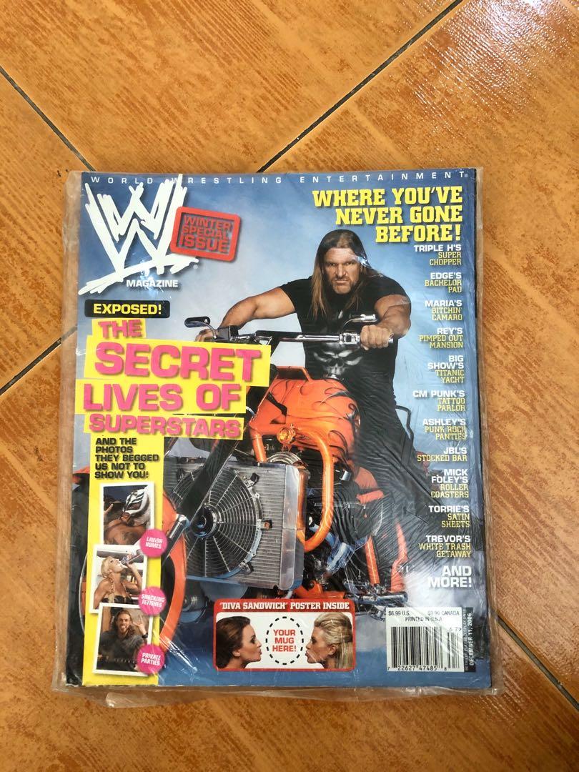 WWE Magazine Triple H 2006, Hobbies & Toys, Books & Magazines ...
