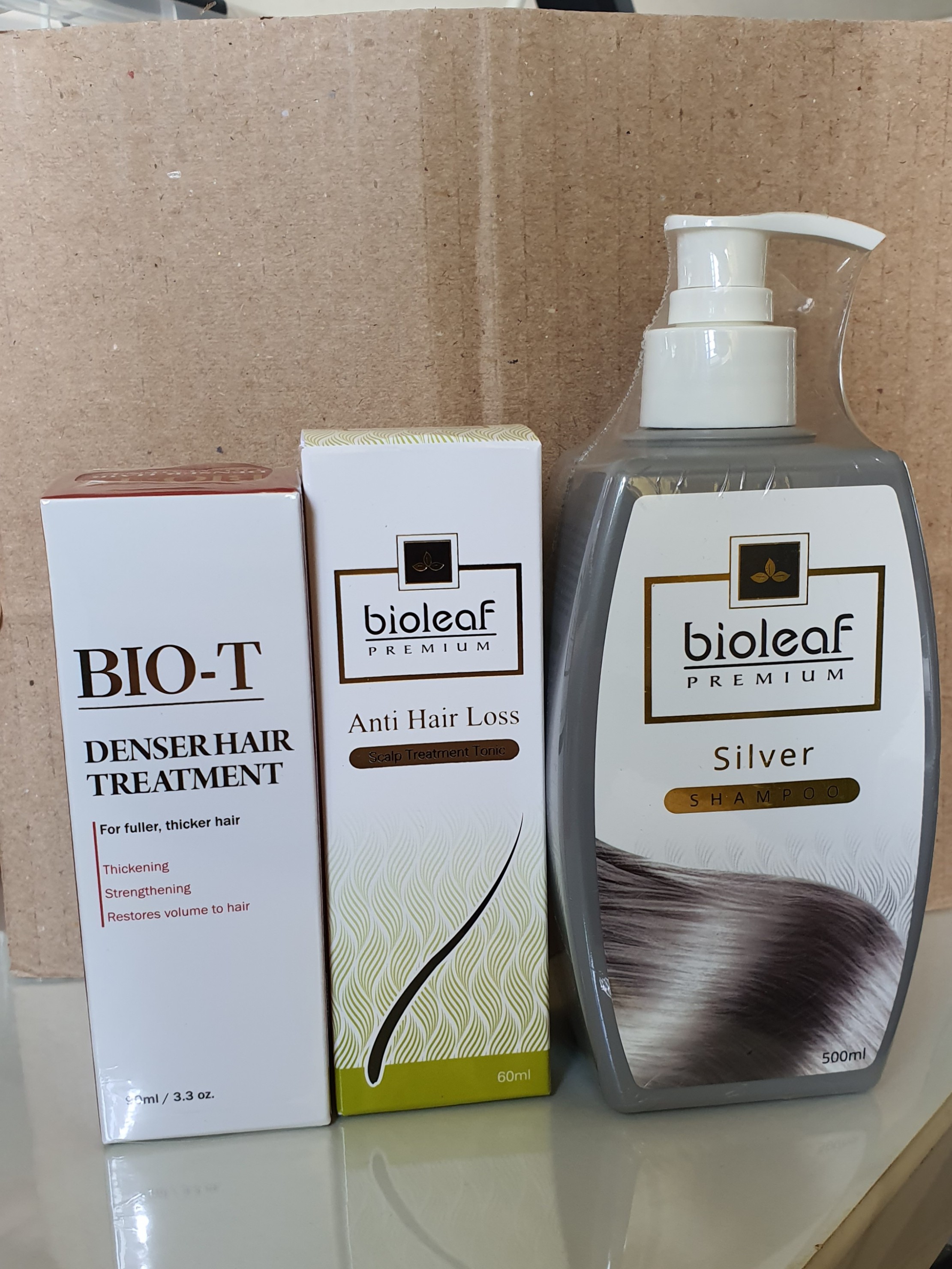 Bioleaf shampoo / hair treatment, Beauty & Personal Care, Hair on Carousell