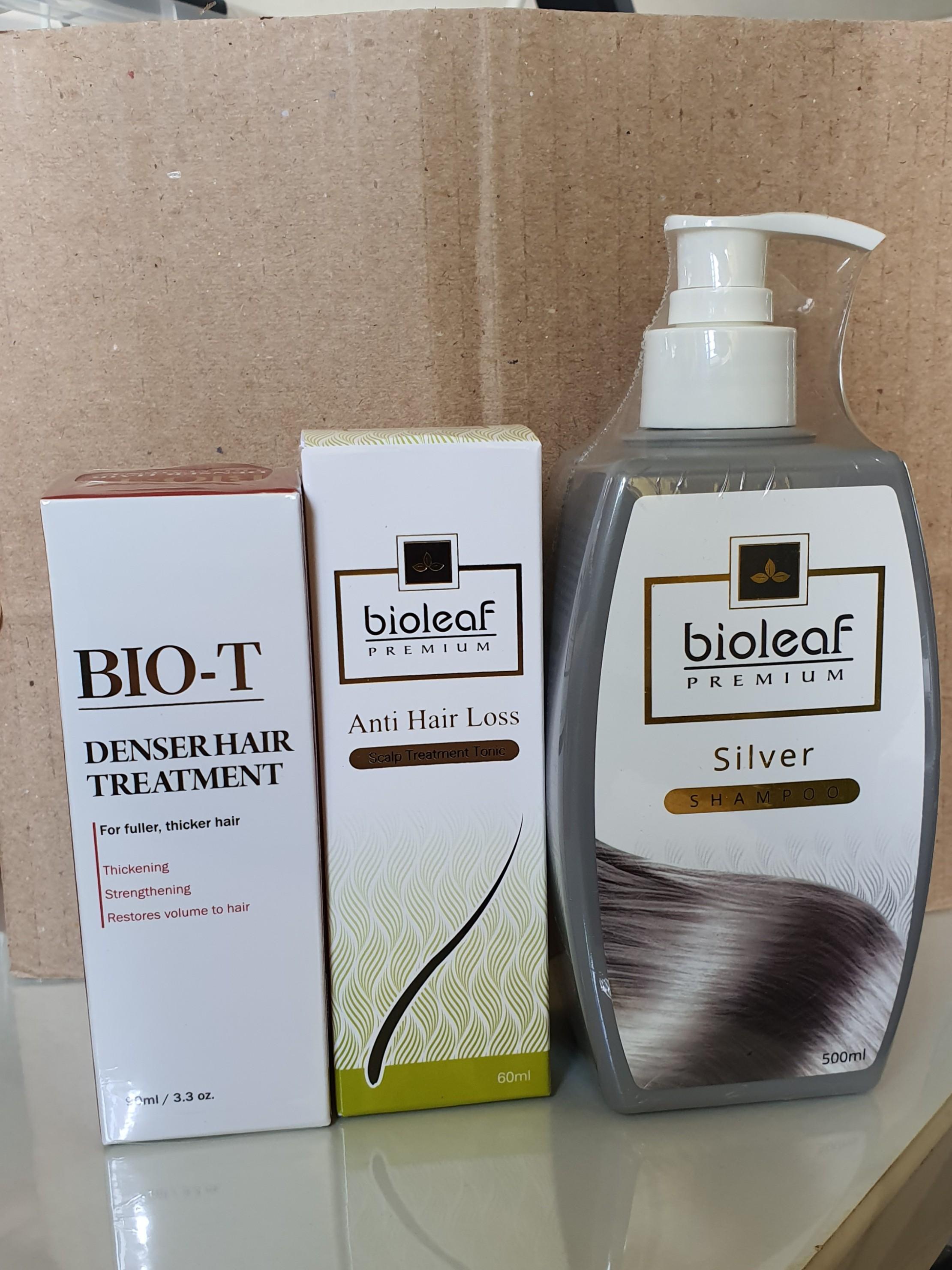 Bioleaf shampoo / hair treatment, Beauty & Personal Care, Hair on Carousell