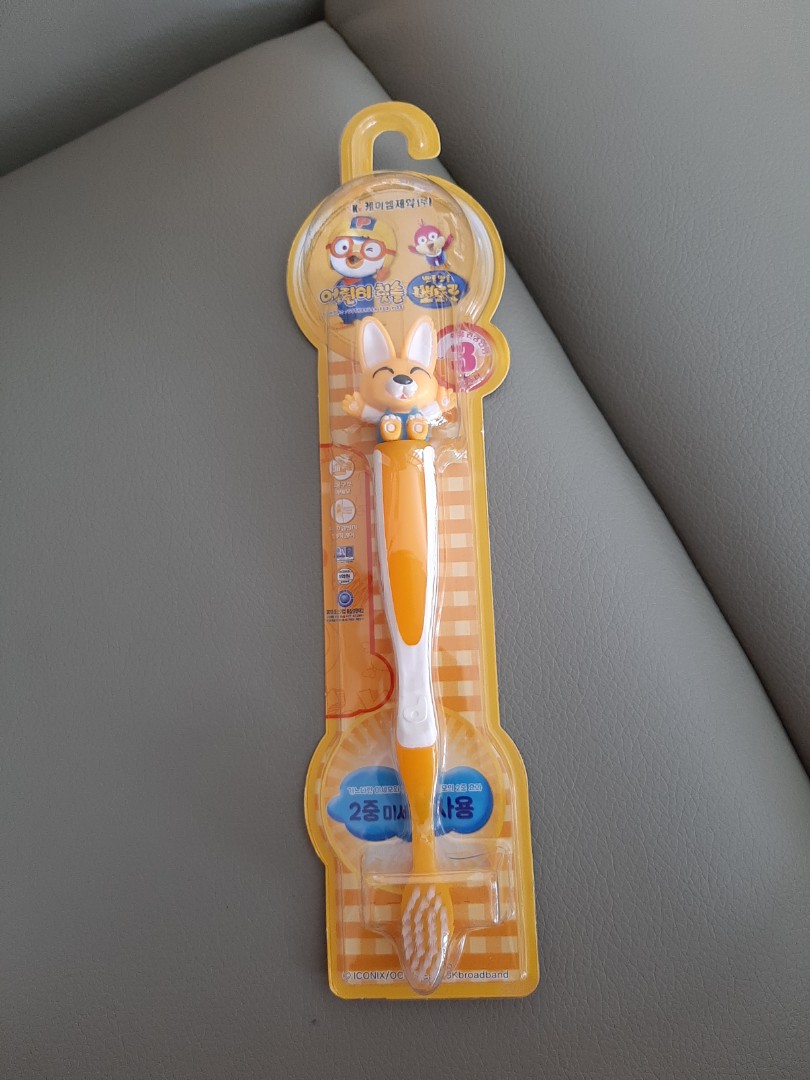 Brand new Pororo & Friends Kids toothbrush, Babies & Kids, Nursing ...