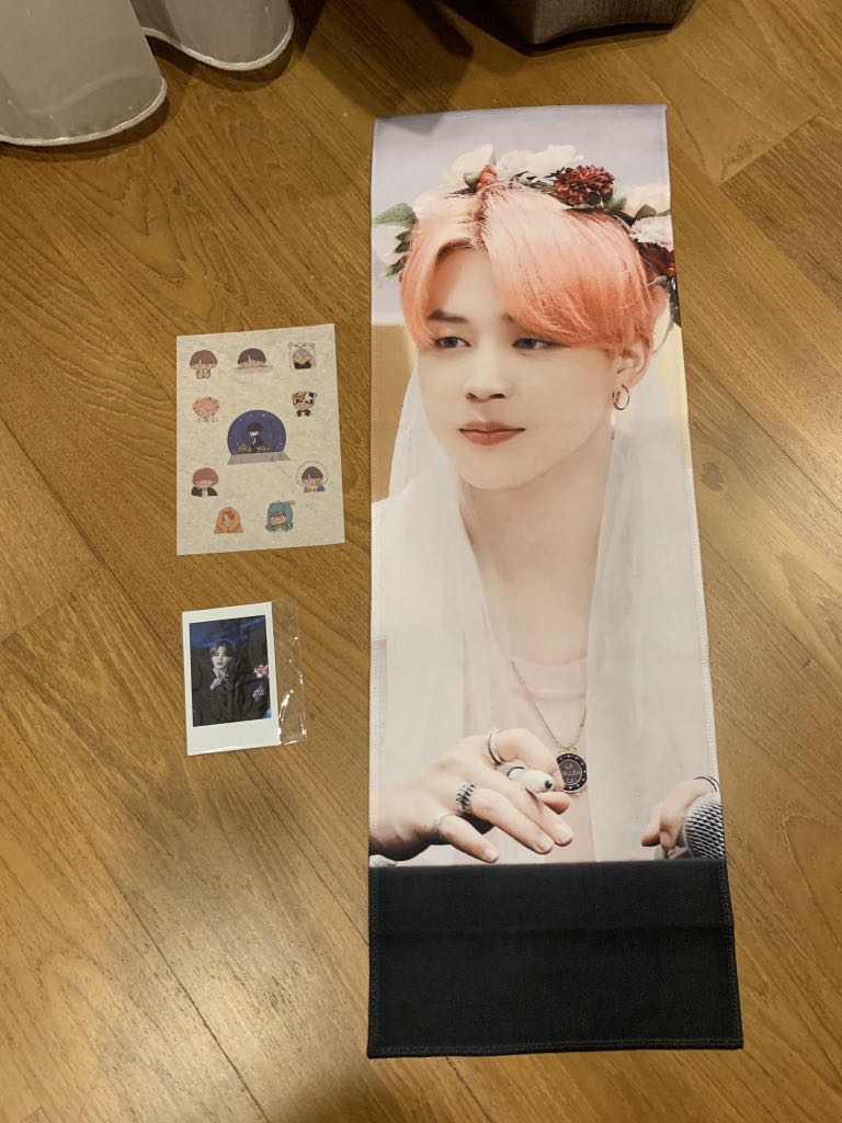 BTS Jimin Fansite laststop_jimin Slogan Set, Hobbies & Toys ...