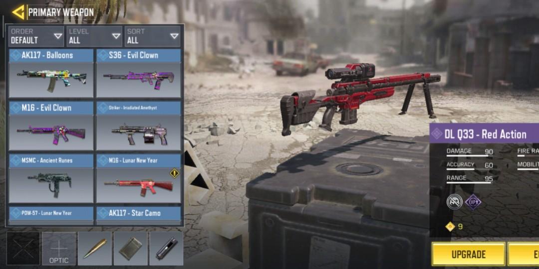 Call of Duty account (DLQ Red Action), Video Gaming, Video Games ...