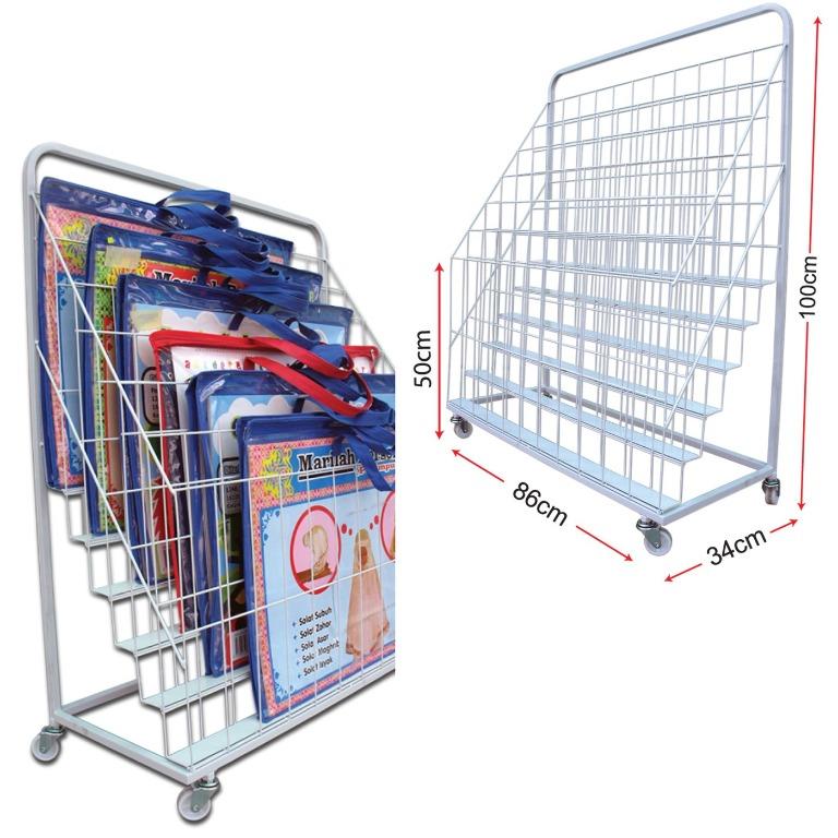 D - Chart Rack (6 Level), Furniture & Home Living, Furniture, Shelves ...