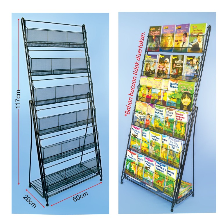 D - Classroom Book Rack, Furniture & Home Living, Furniture, Shelves ...