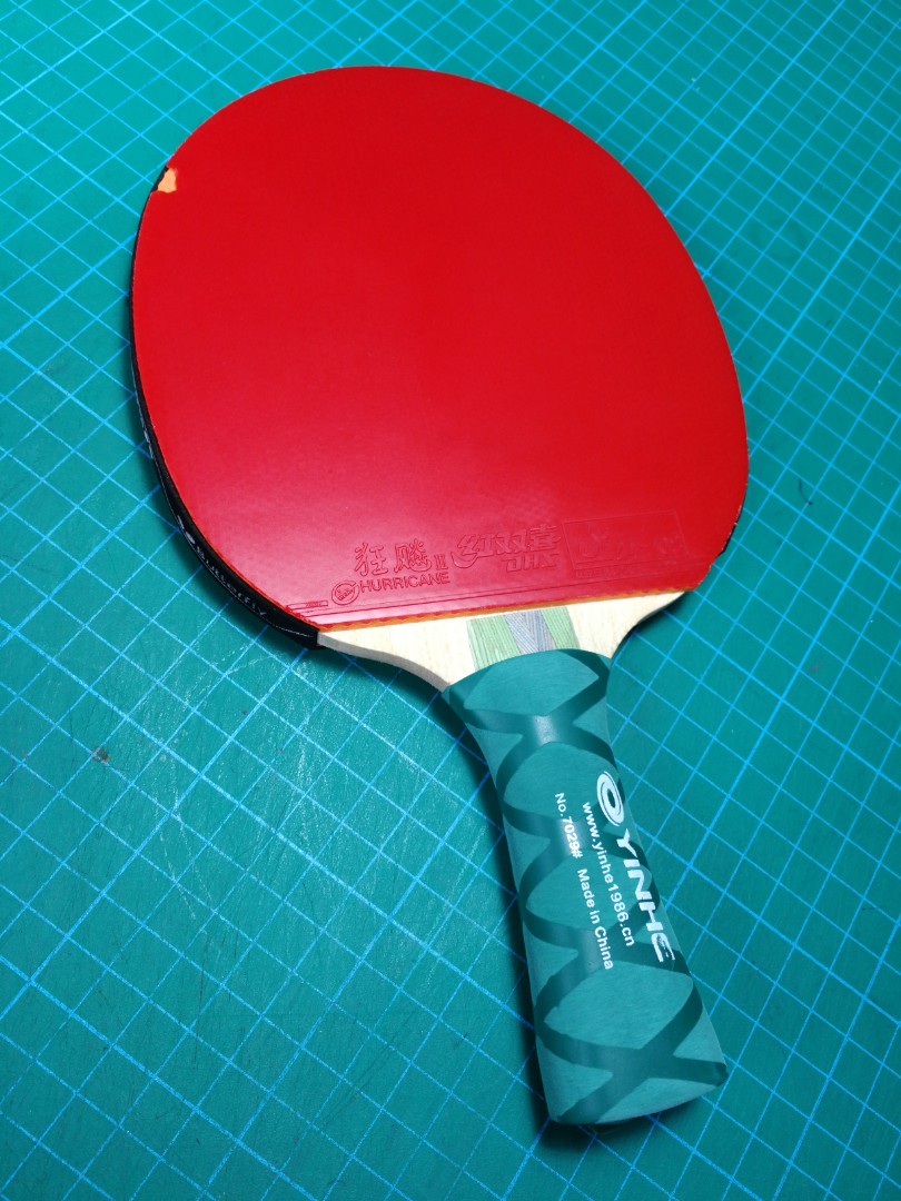 DHS 5002 Table tennis paddle, Sports Equipment, Sports & Games, Racket ...