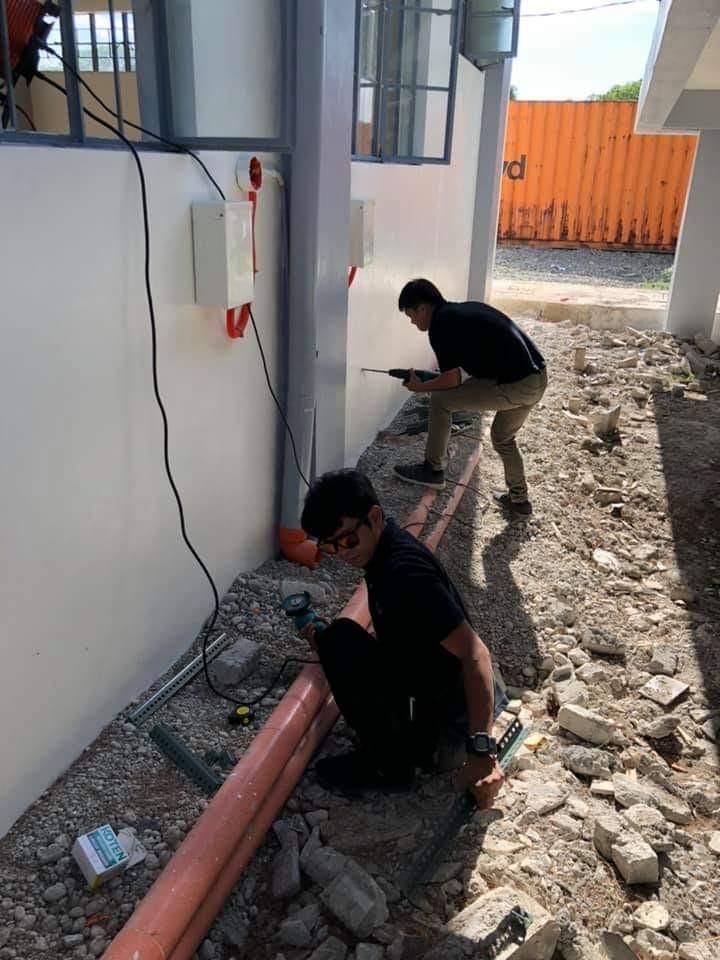 Floor mounted ACU/Split type Aircon Proof of Orders/Installation, TV ...