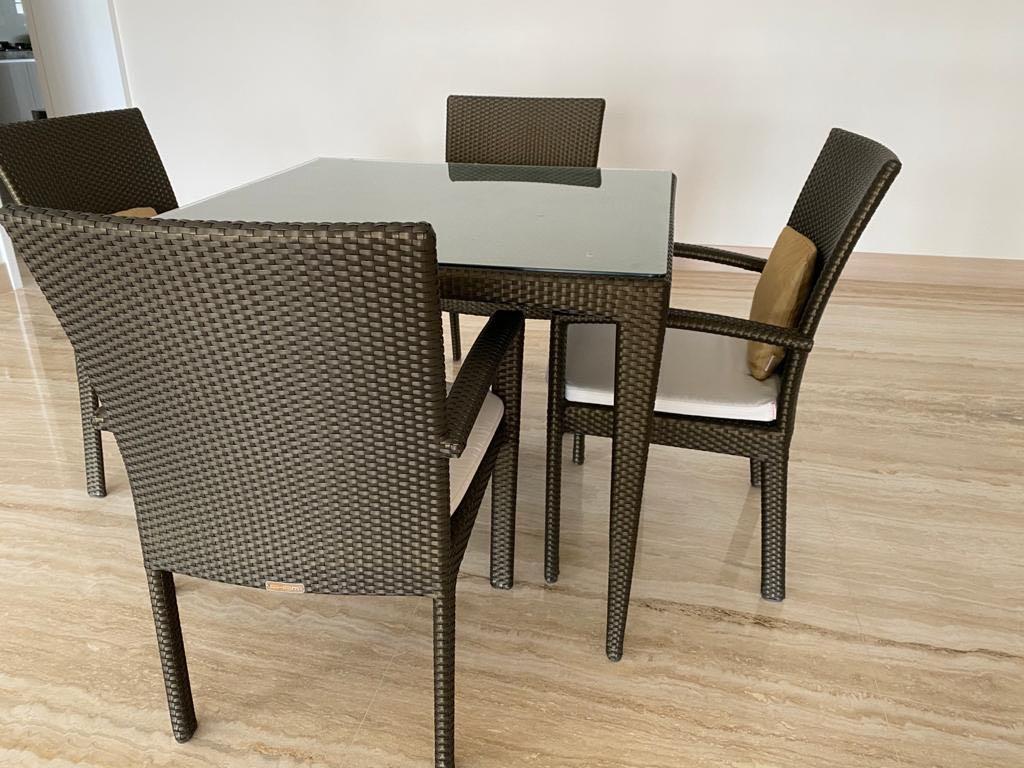 Garden / Terrace Table Set, Furniture & Home Living, Furniture, Tables ...