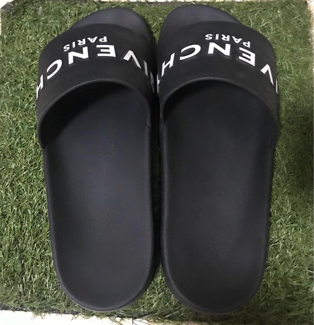 Givenchy sliders, Men's Fashion, Footwear, Flipflops and Slides on ...