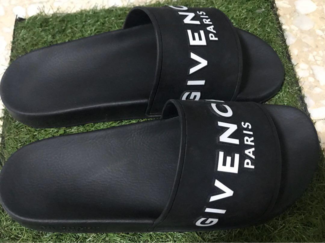 Givenchy sliders, Men's Fashion, Footwear, Flipflops and Slides on ...