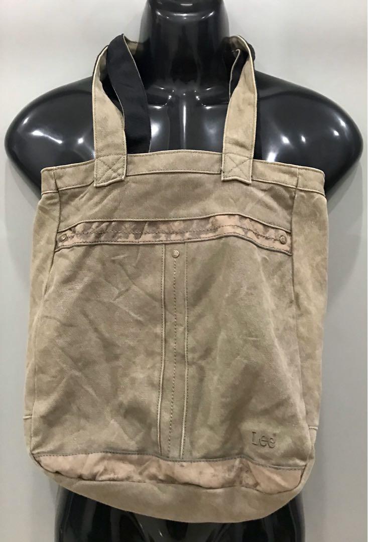 Lee Tote Bag, Men's Fashion, Bags, Sling Bags on Carousell