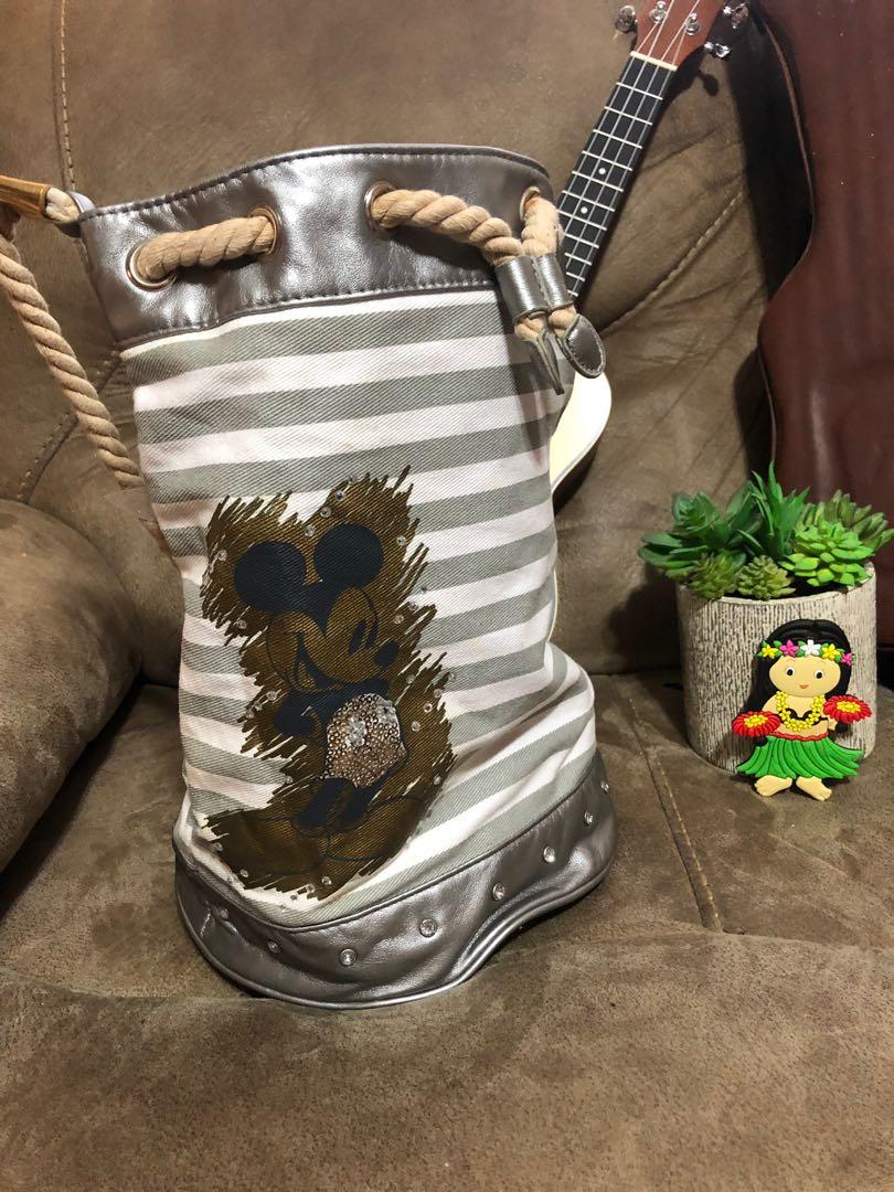 Not the ordinary Disney bag! Mickey Mouse bucket bag, Women's Fashion ...