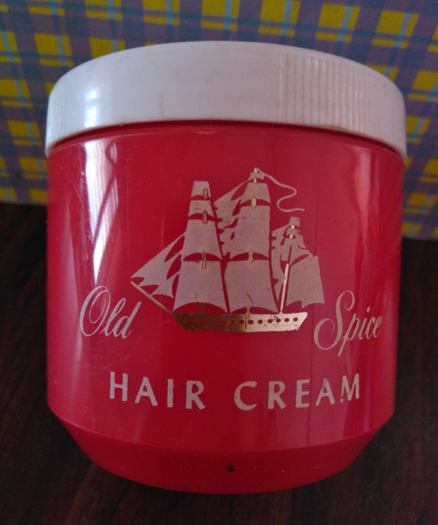 Old Spice Hair Cream container, Furniture & Home Living, Home Decor ...