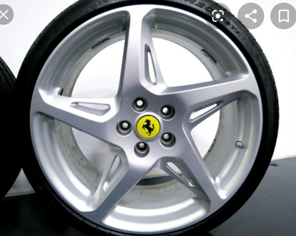 Original Ferrari 458 rims, Car Accessories, Tyres & Rims on Carousell