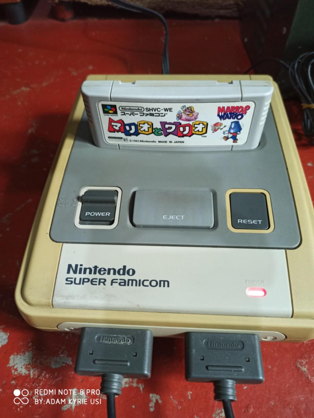 Original Super Family Computer, Video Gaming, Video Game Consoles ...