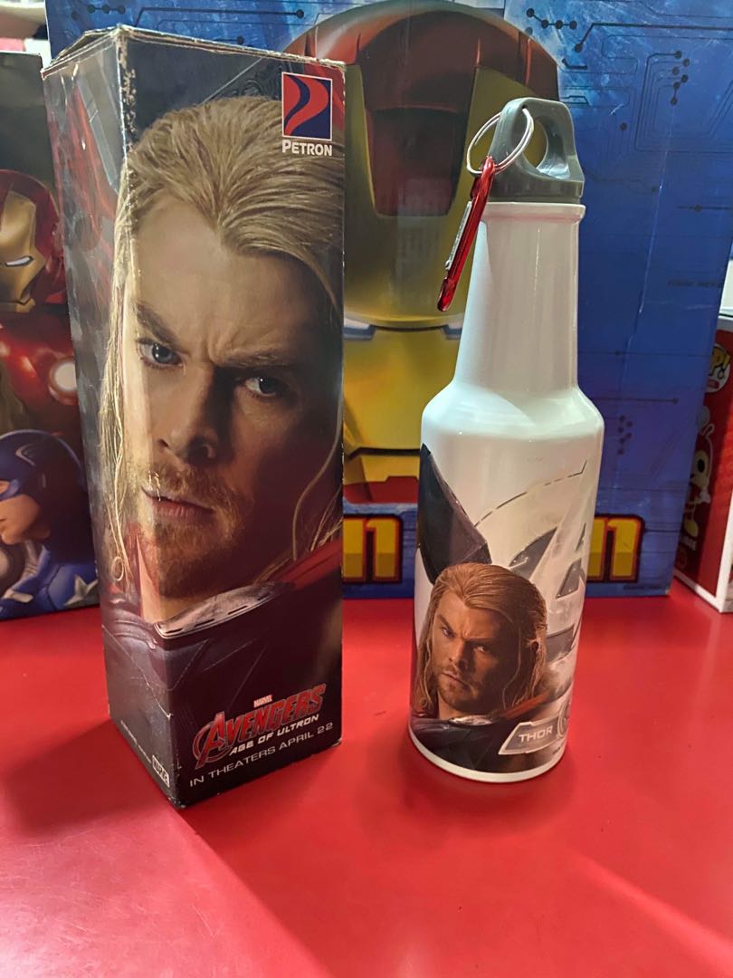 Petron avengers Thor cold activated tumbler, Hobbies & Toys, Toys ...