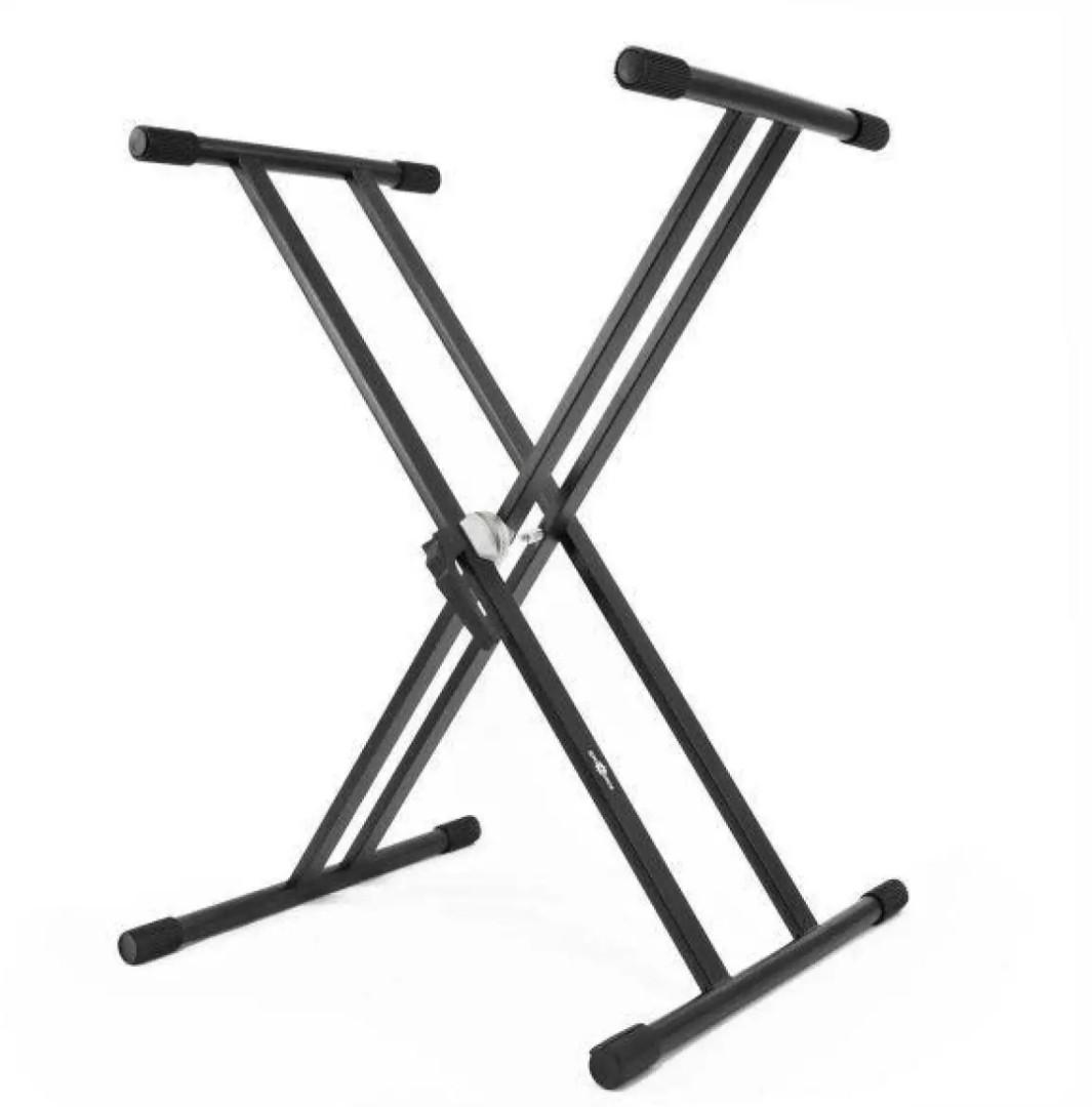 Portable Keyboard Double X Stand AP 168D-MW Premium metal quality light ...