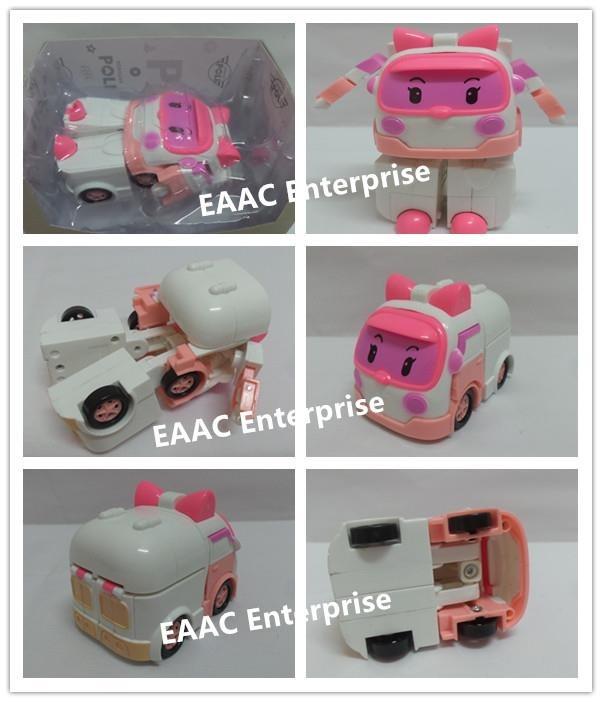 Robocar Amber (Ambulance) Transformer Korean Cartoon Toys, Hobbies ...