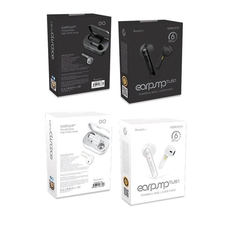 SonicGear Earpump TWS 1 Bluetooth 5.0 Earbuds True Wireless Stereo ...