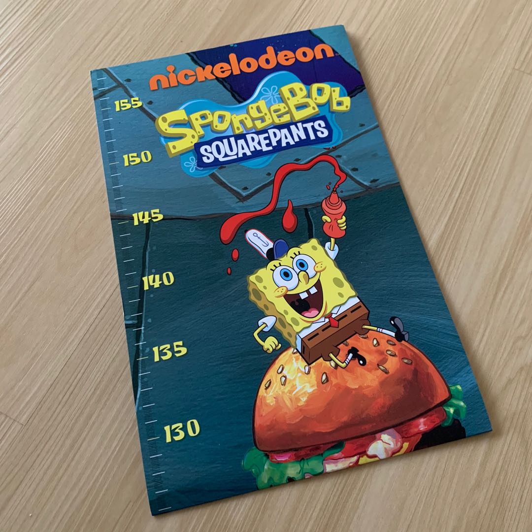 Spongebob Height Chart (Giving away for free) #blessings, Free Items on ...