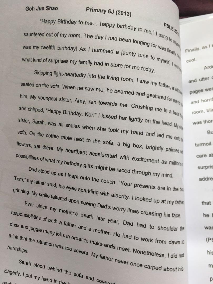 2021 Tao Nan composition | P3 | P4 | P5 | P6 | PSLE | 2020 | english ...