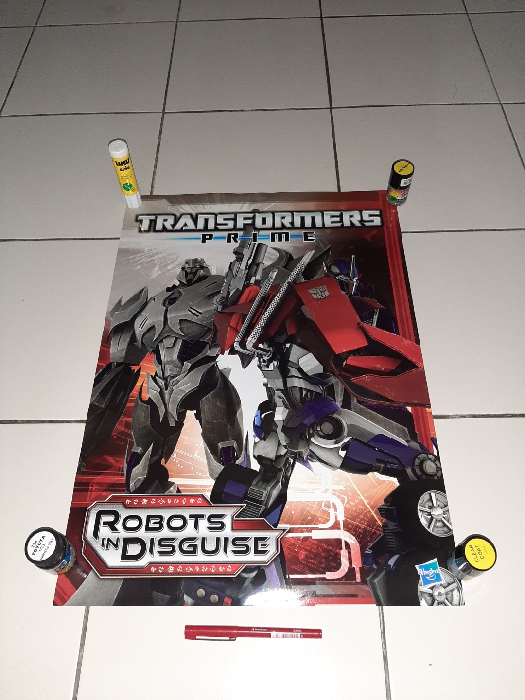 Transformers Prime Poster, Hobbies & Toys, Collectibles & Memorabilia ...