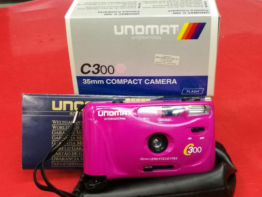 Unomat C300 compact film camera, Photography, Cameras on Carousell