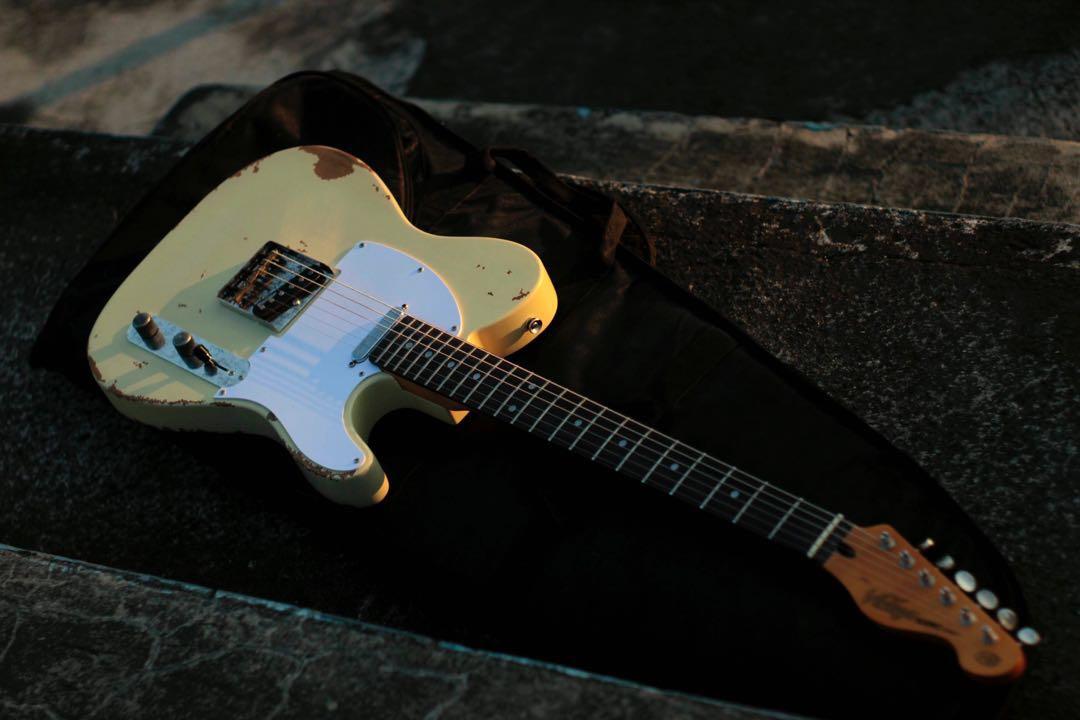 Vintage V62 Telecaster Distressed Version, Hobbies & Toys, Music ...