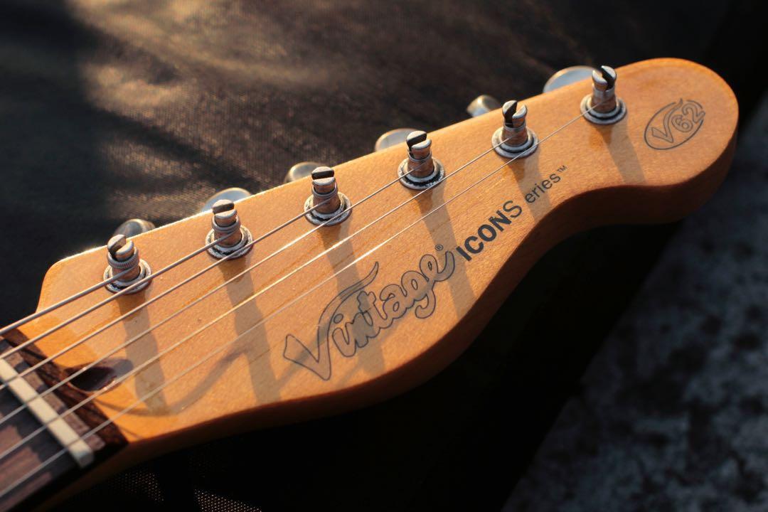 Vintage V62 Telecaster Distressed Version, Hobbies & Toys, Music ...