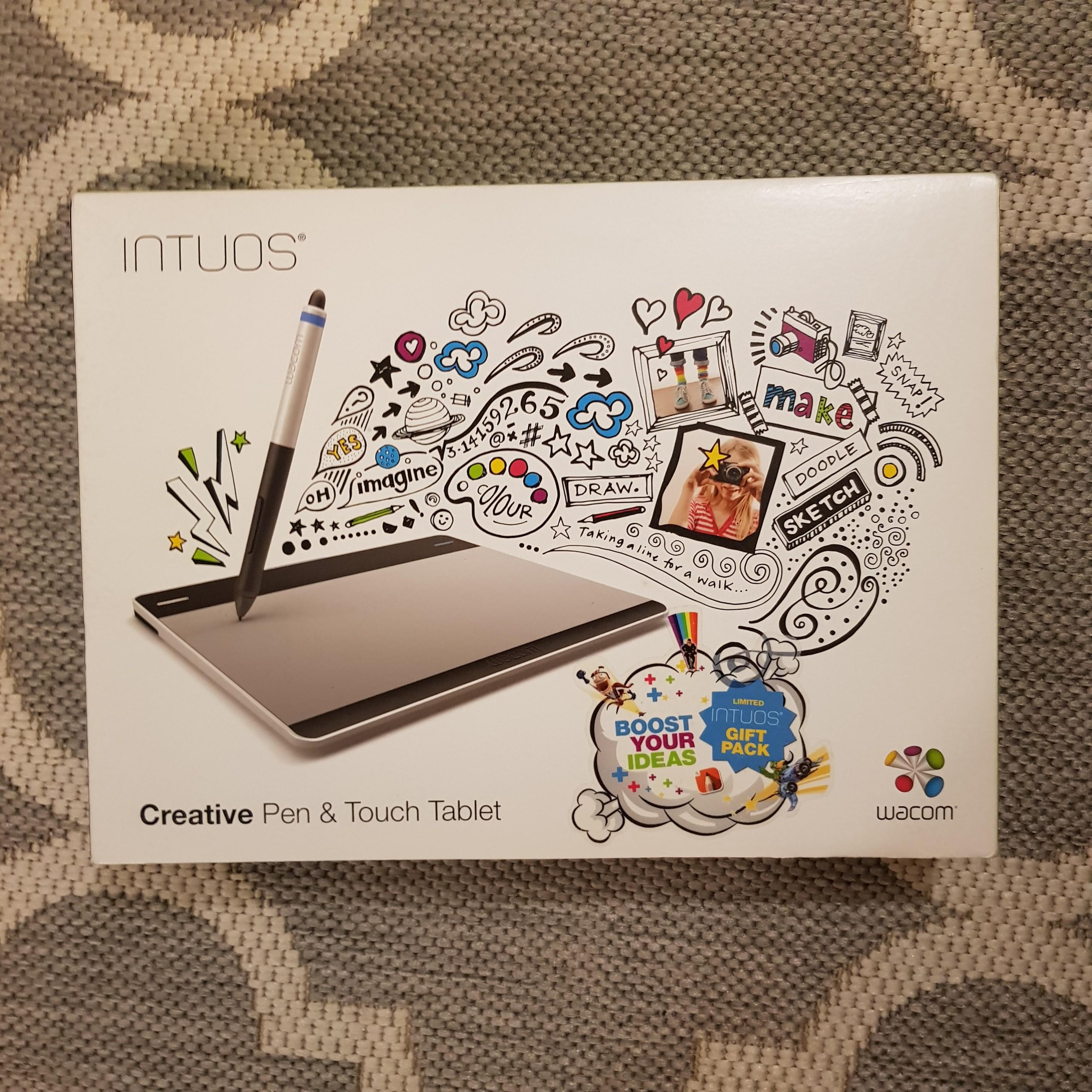 Wacom intuous pen & touch drawing tablet, Electronics, Computer Parts ...