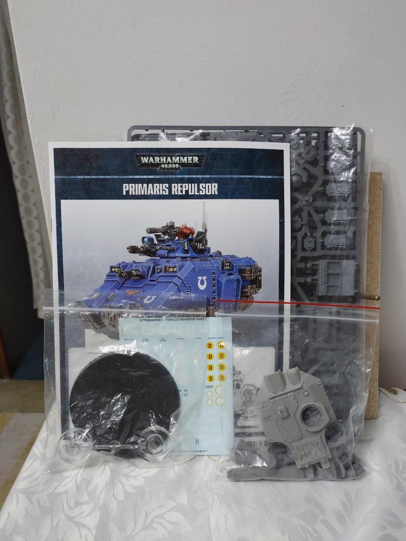 JBR Warhammer 40K Space Marines Primaris Repulsor Tank + Custom ...